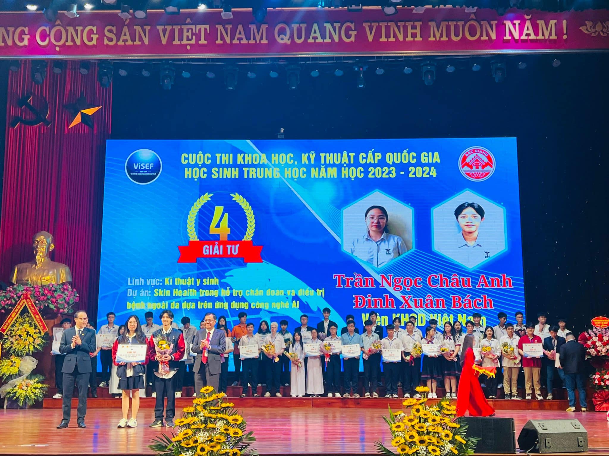 Niềm vui từ cuộc thi Khoa học kỹ thuật cấp Quốc gia của HS trường Thực nghiệm KHGD